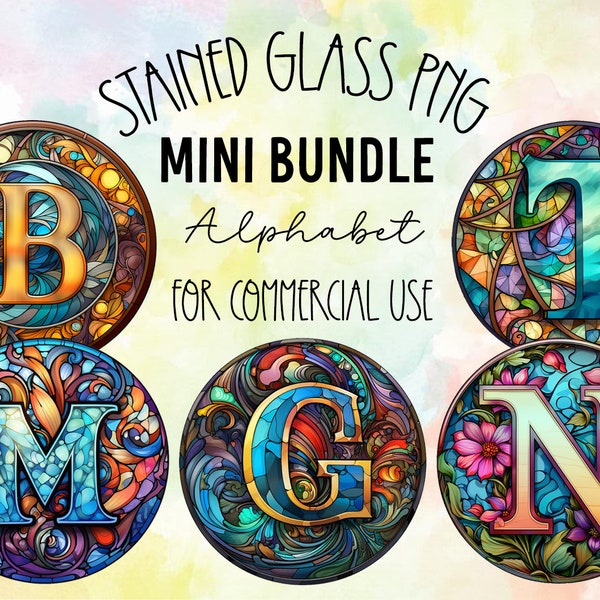 Stained Glass Patterns Letters - Etsy