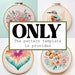 Laundry Room Hand Embroidery Pattern: Clothesline DIY (PDF) - Etsy