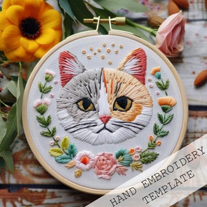 MINI BUNDLE PACK! Cute Cats Embroidery Patterns, All Current and Future ...