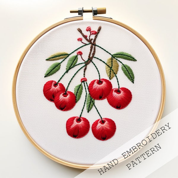 Cherry Stitch Design - Etsy