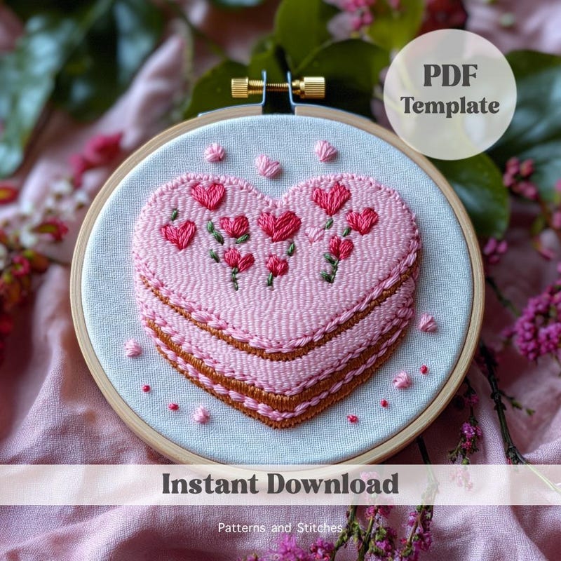 Cake Embroidery - Etsy