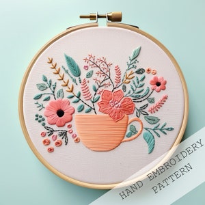 MINI BUNDLE PACK! Tea Time Embroidery Patterns, All Current and Future ...