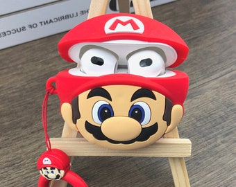 Super Mario Airpods Case - Etsy