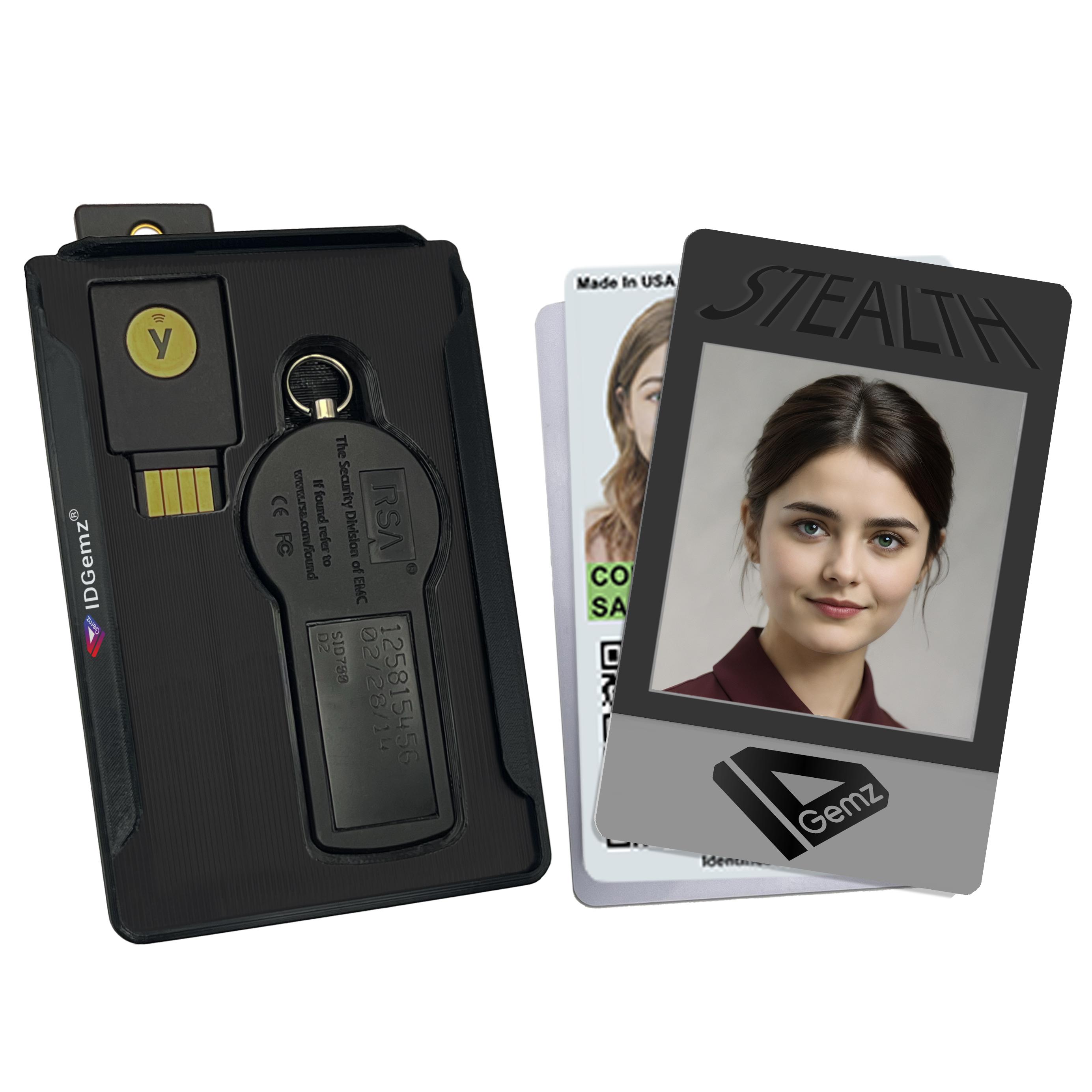 Badge Holder for Yubikey 5 NFC & RSA Securid Tokens - Etsy