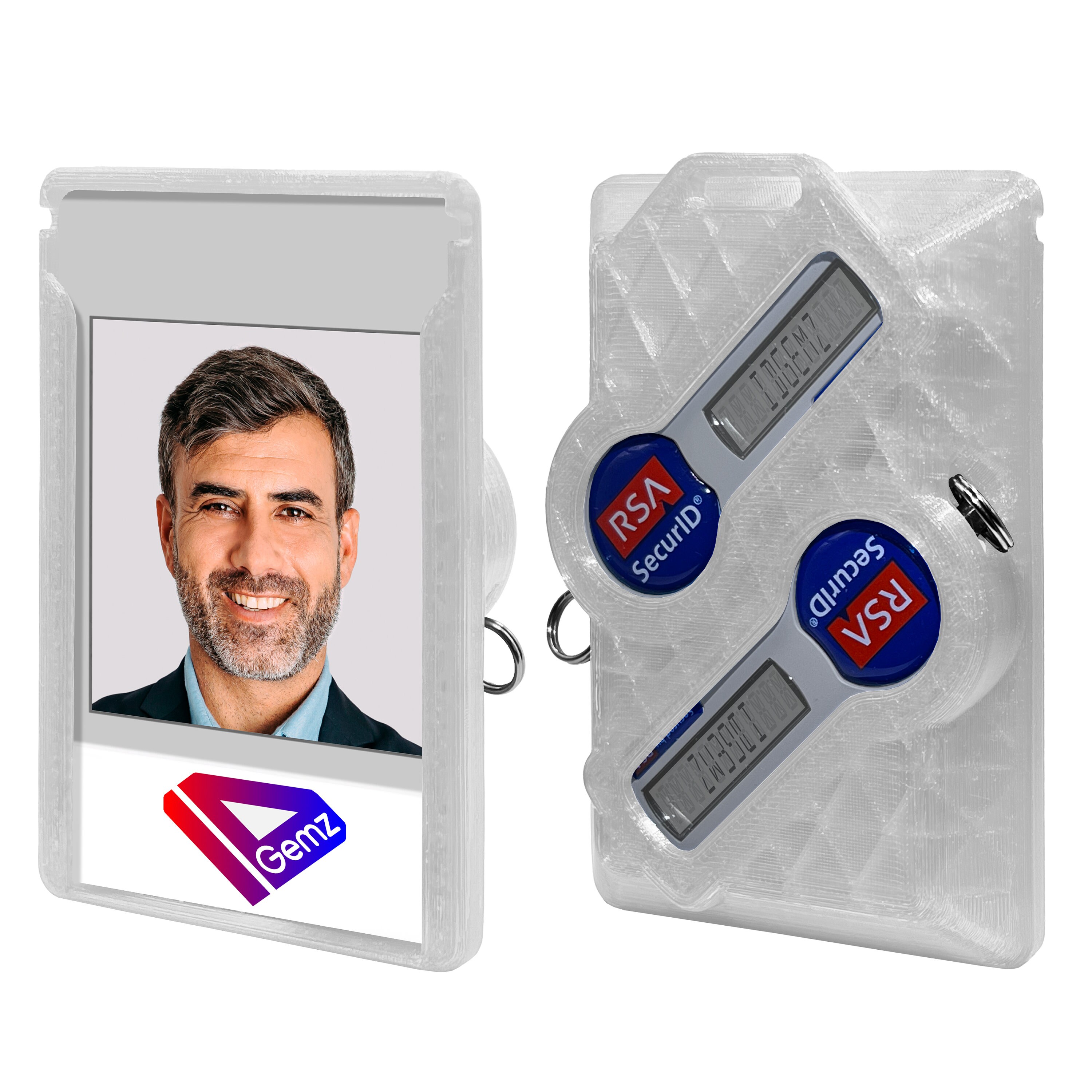Badge Holder for Double RSA Securid Tokens - Etsy