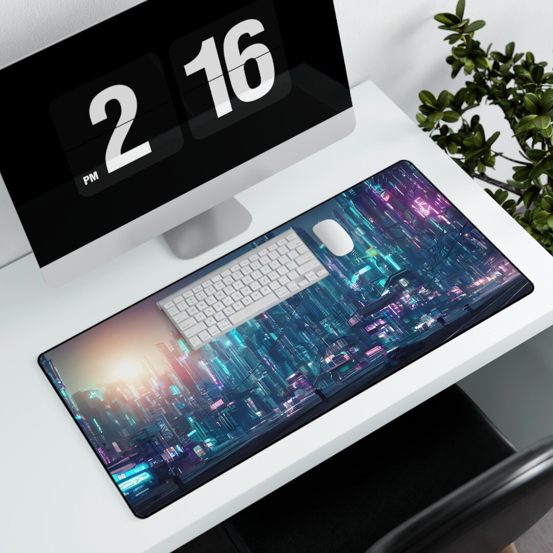 Cyberpunk Desk Mats - Etsy