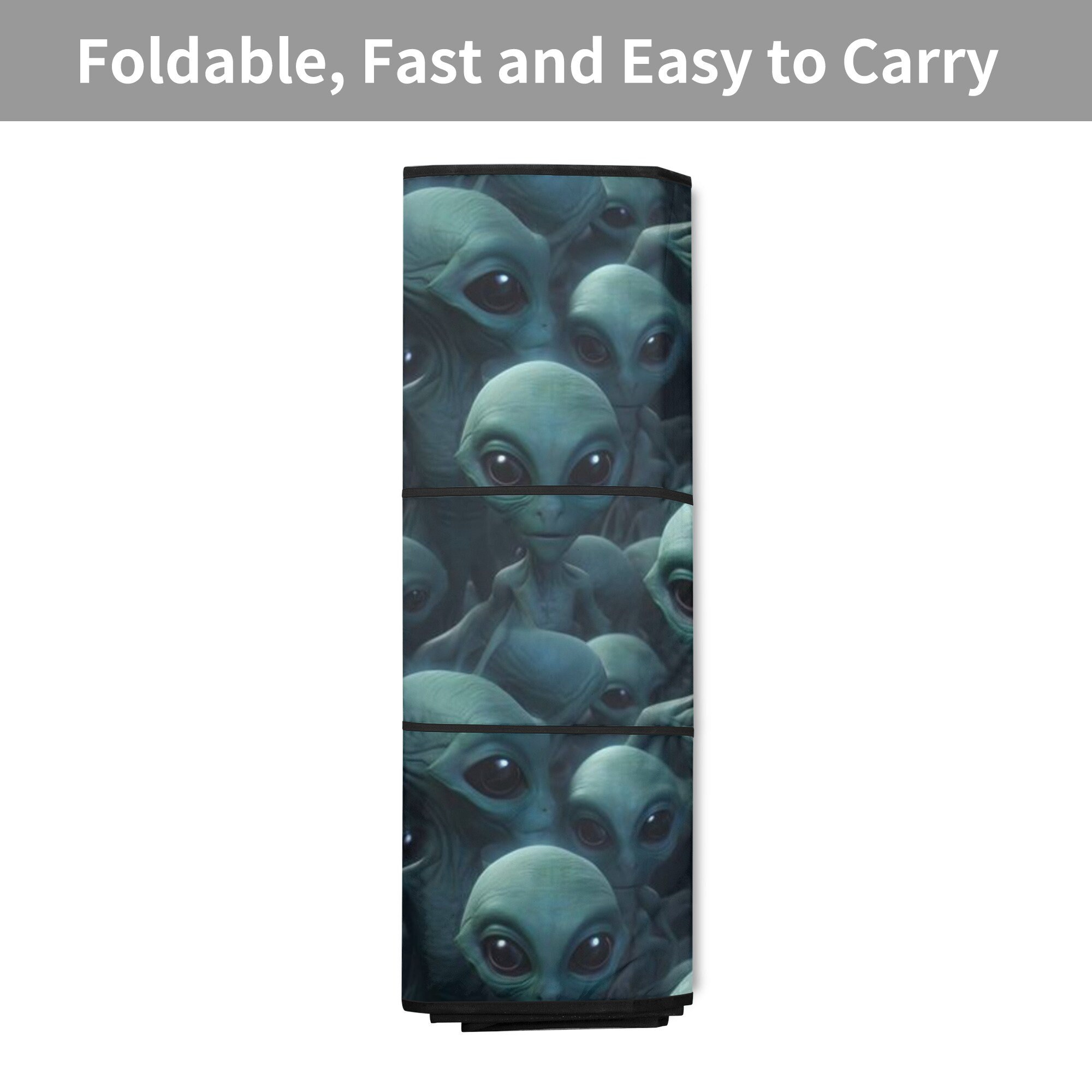 Aliens Car Auto Sun Shade Alien Window Cover Sci-fi - Etsy