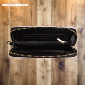 Stained Glass Floral Raven Wallet, Vegan Leather Wallet, Gothic Gift ...