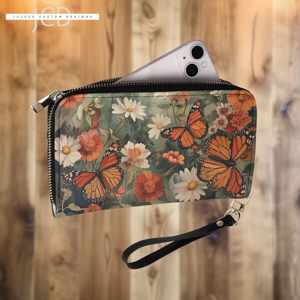 Butterfly Wallet - Etsy