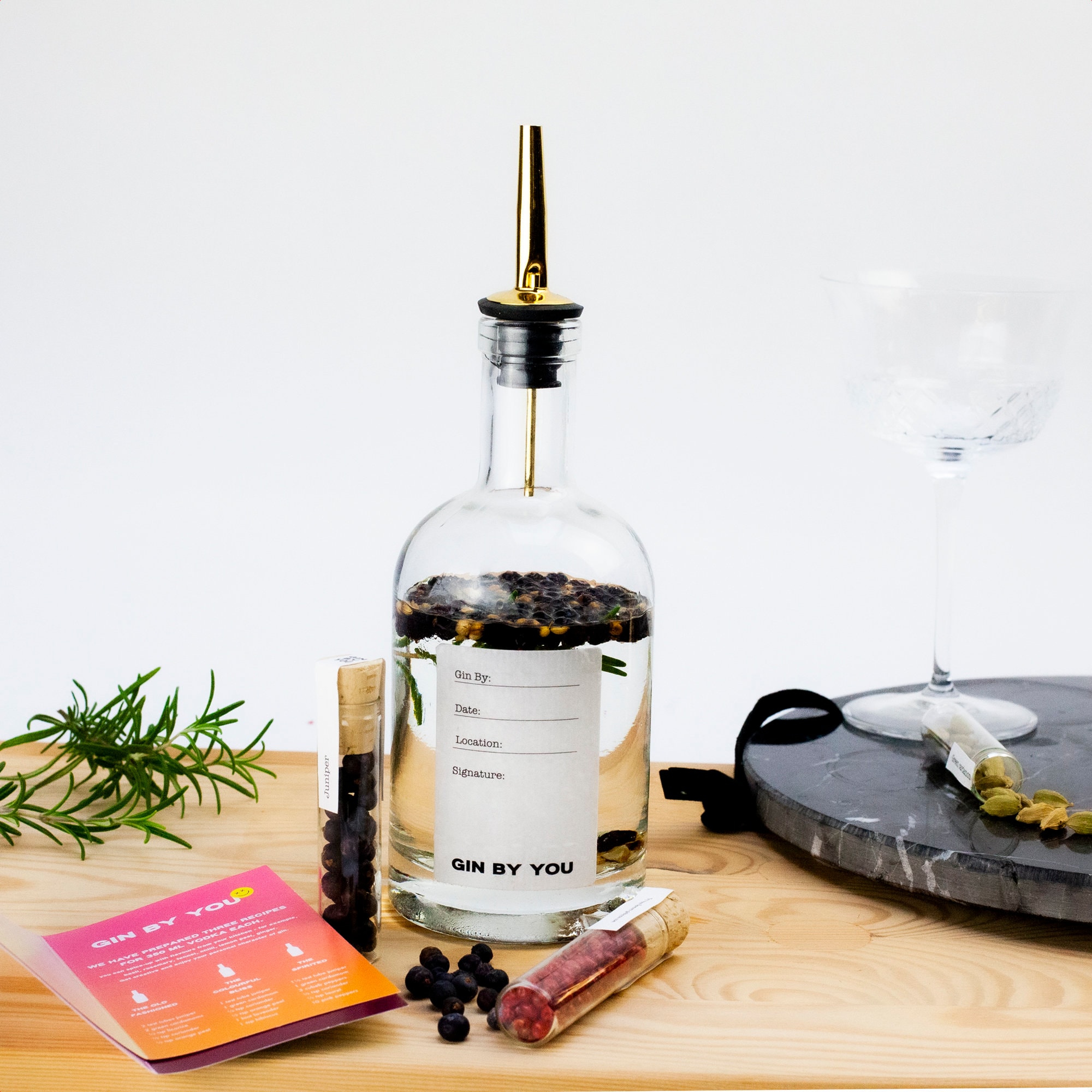 Premium Gin Making Kit | DIY Gin Kit | Gin Infusion Box | Make Your Own ...