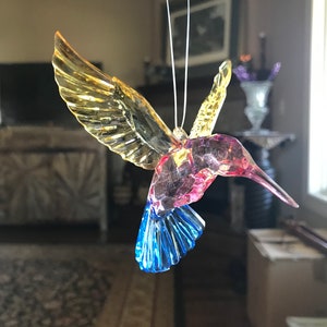 Hummingbird, Hummingbird Sun Catcher, Crafting Suncatcher, Embellishing ...
