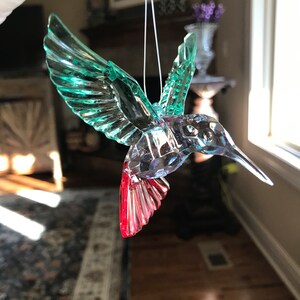 Hummingbird, Hummingbird Sun Catcher, Crafting Suncatcher, Embellishing ...