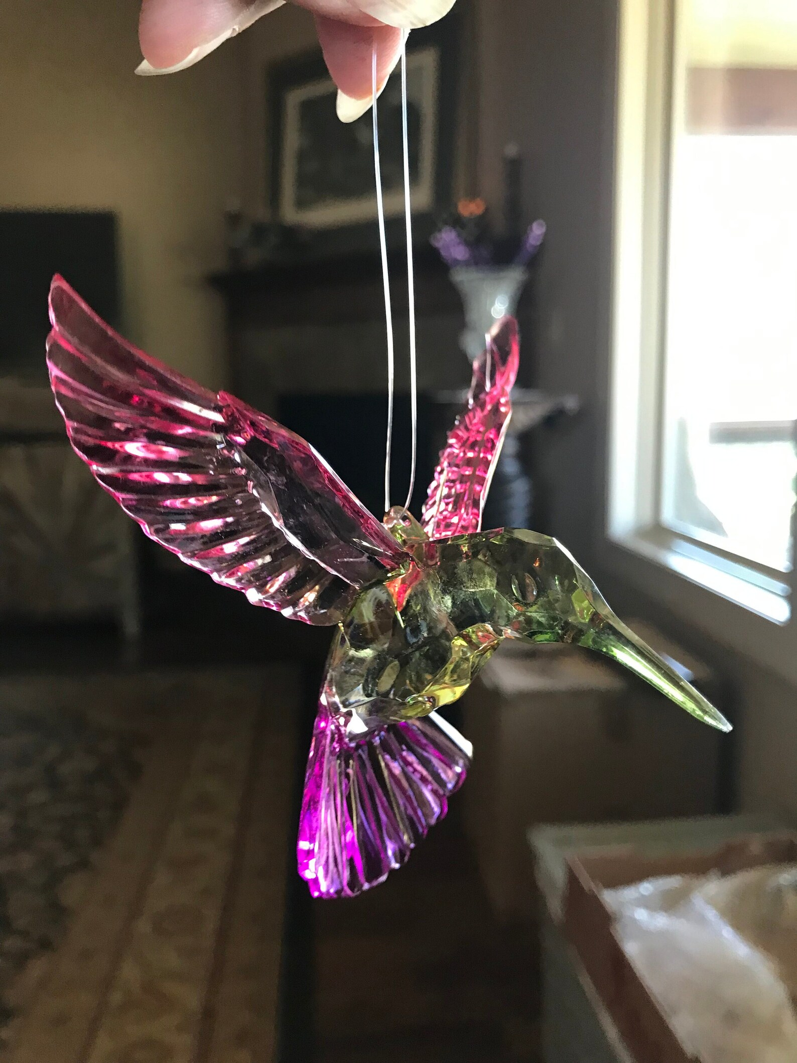 Hummingbird, Hummingbird Sun Catcher, Crafting Suncatcher, Embellishing ...