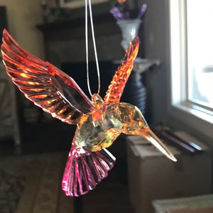 Hummingbird, Hummingbird Sun Catcher, Crafting Suncatcher, Embellishing ...