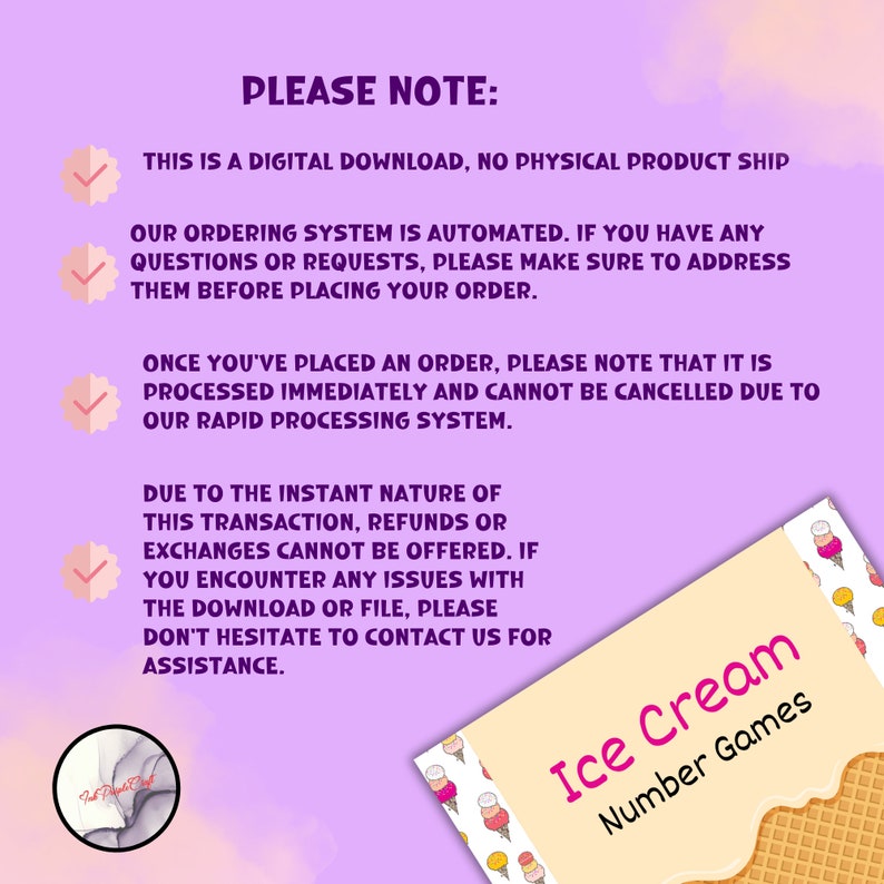 Summer Kids Activities, Printable Ice Cream Math Games, Preschool ...