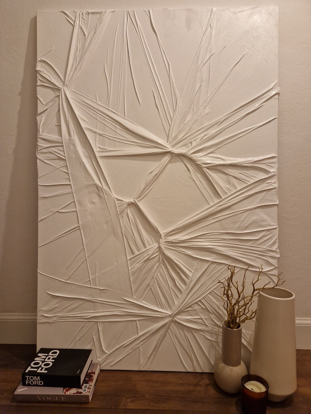 Textured Art Canvas 150cm by 100cm - Etsy