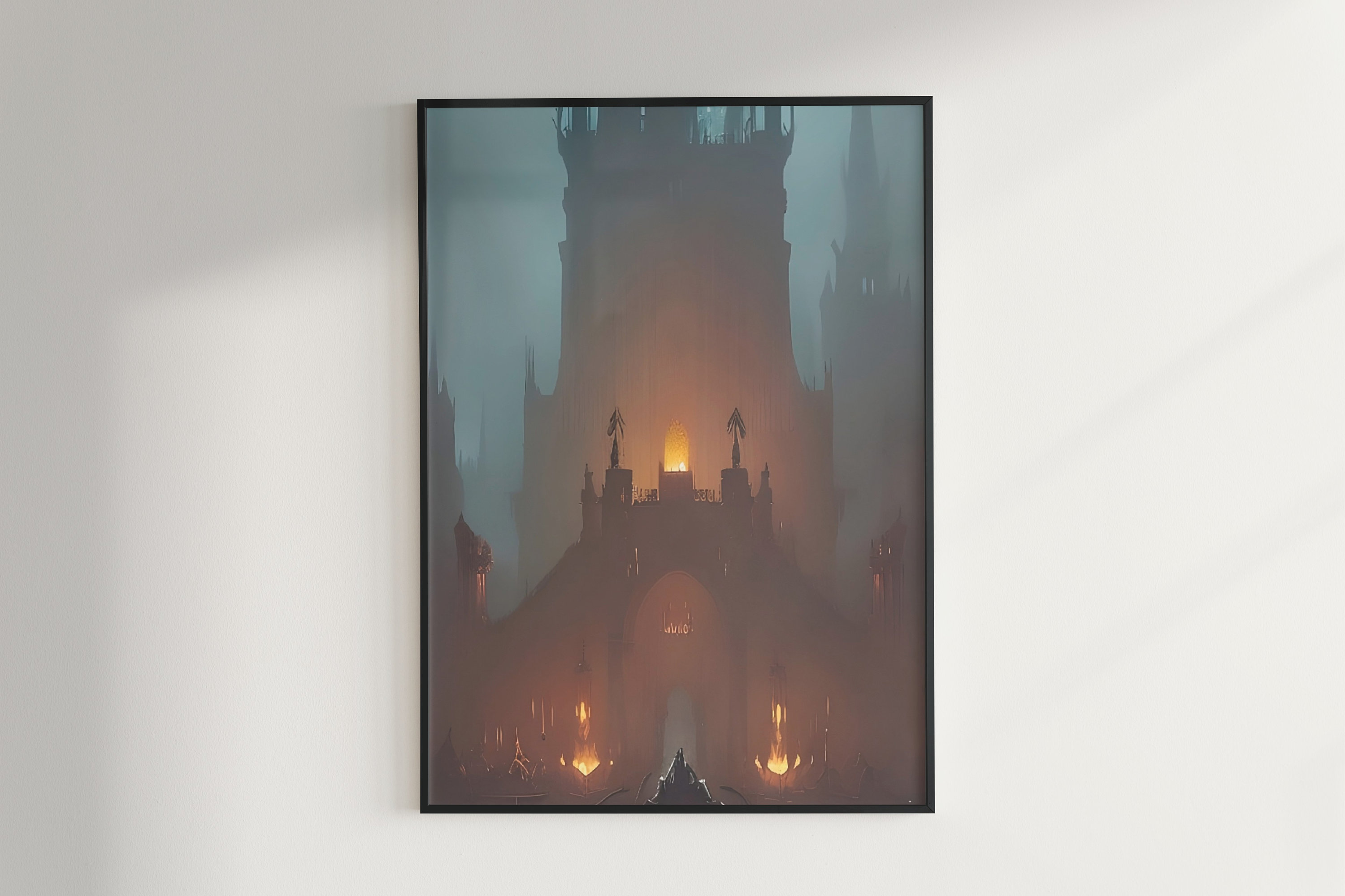 Hades' Castle Art Print - Digital Download in 6 Aspect Ratios - Etsy