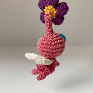 Pink Winged Pikmin With Cherry Crochet Pattern Amigurumi PDF - Etsy