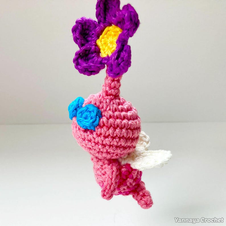 Winged Pikmin Crochet Pattern PDF - Video Game Inspired Amigurumi ...