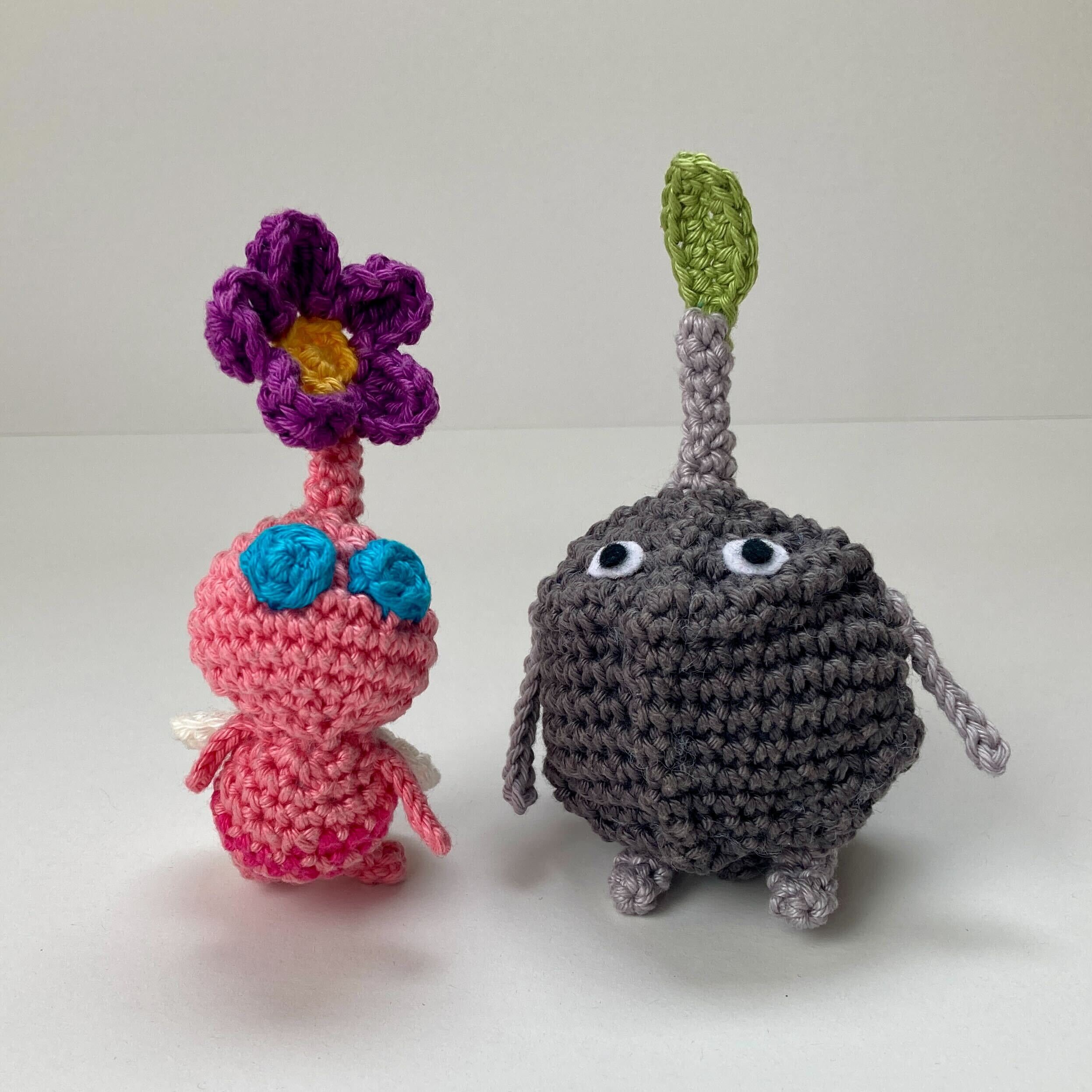 Winged and Rock Pikmin With Cherry Bundle Crochet Pattern Amigurumi PDF ...