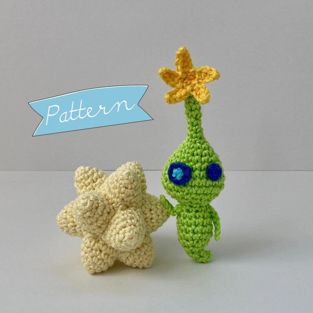 Glow Pikmin With Glow Pellet Crochet Pattern Amigurumi PDF - Etsy