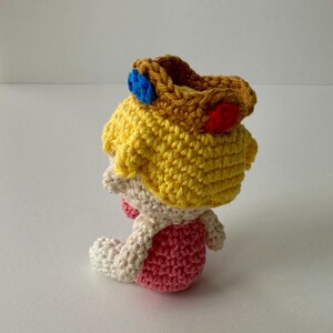 Baby Princess Peach Crochet Pattern Amigurumi PDF - Etsy