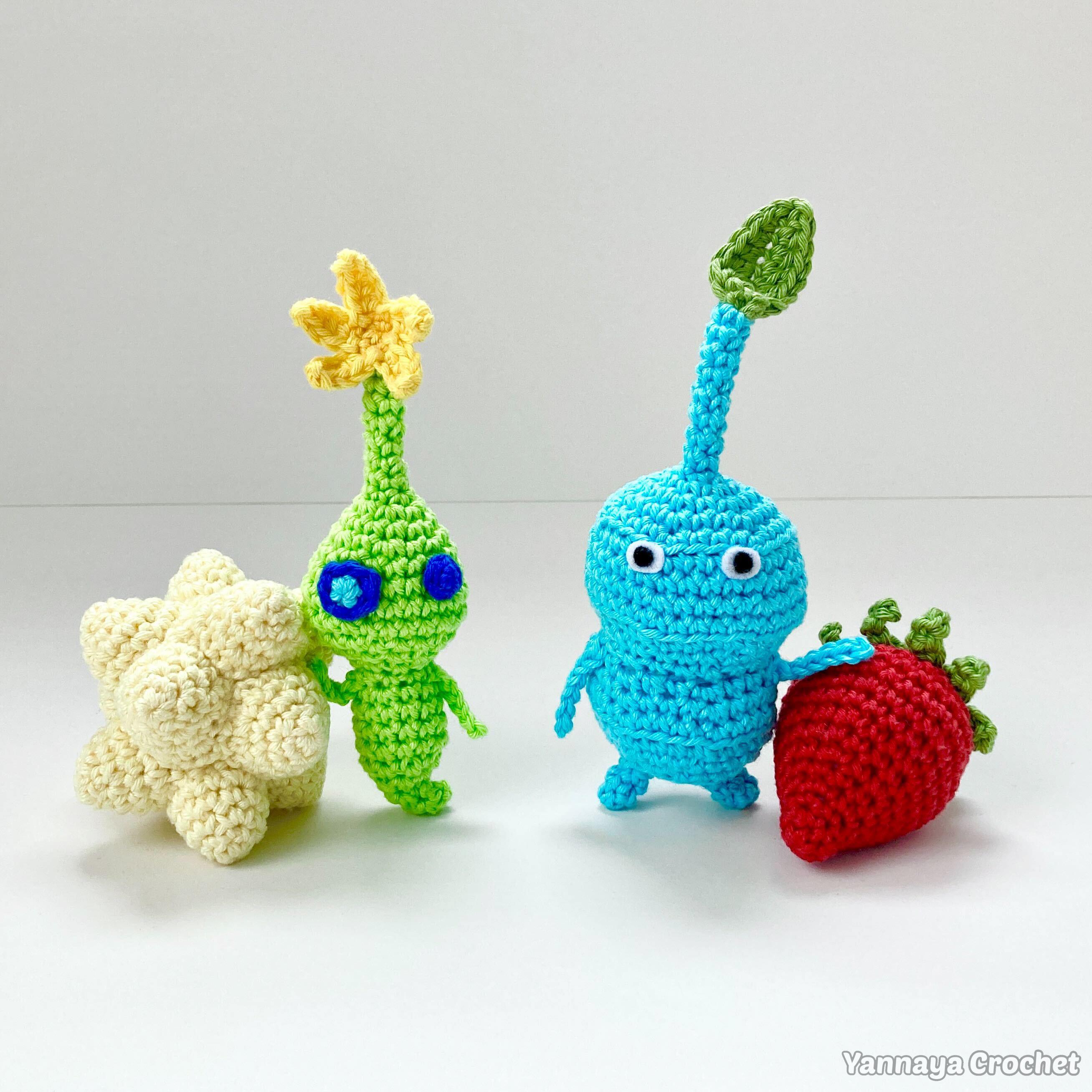All Pikmin Crochet Pattern PDF Bundle - Video Game Inspired Amigurumi ...