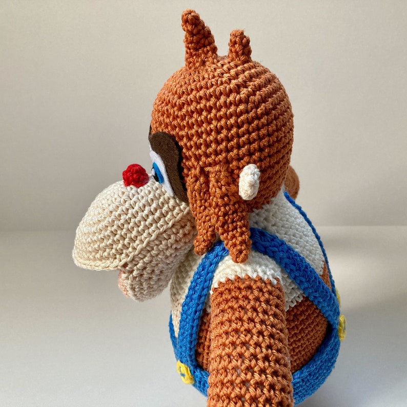 Lanky Kong Donkey Kong Crochet Pattern Amigurumi PDF - Etsy