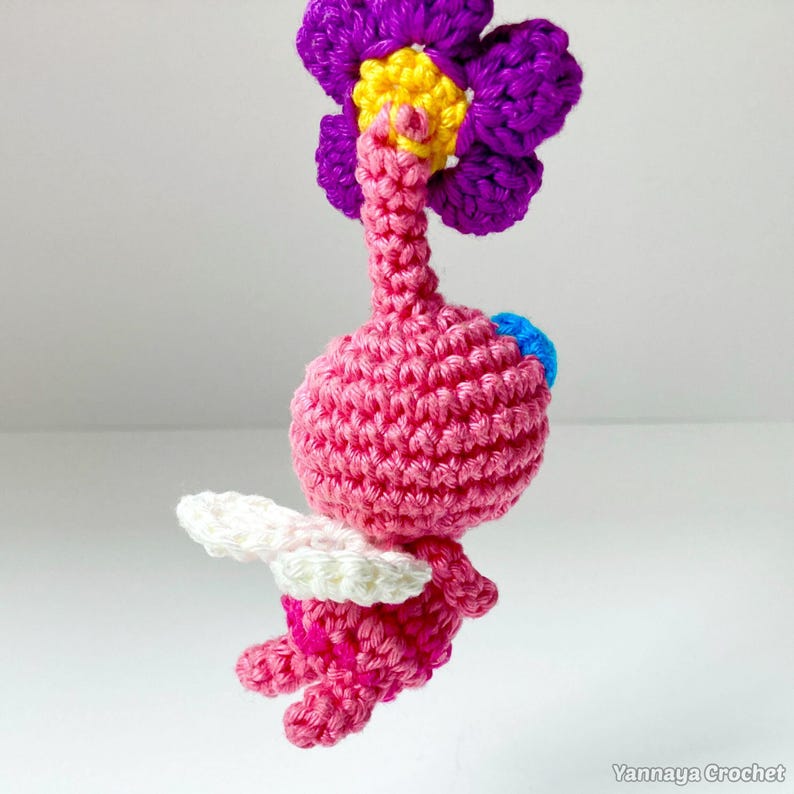 Winged Pikmin Crochet Pattern PDF - Video Game Inspired Amigurumi ...