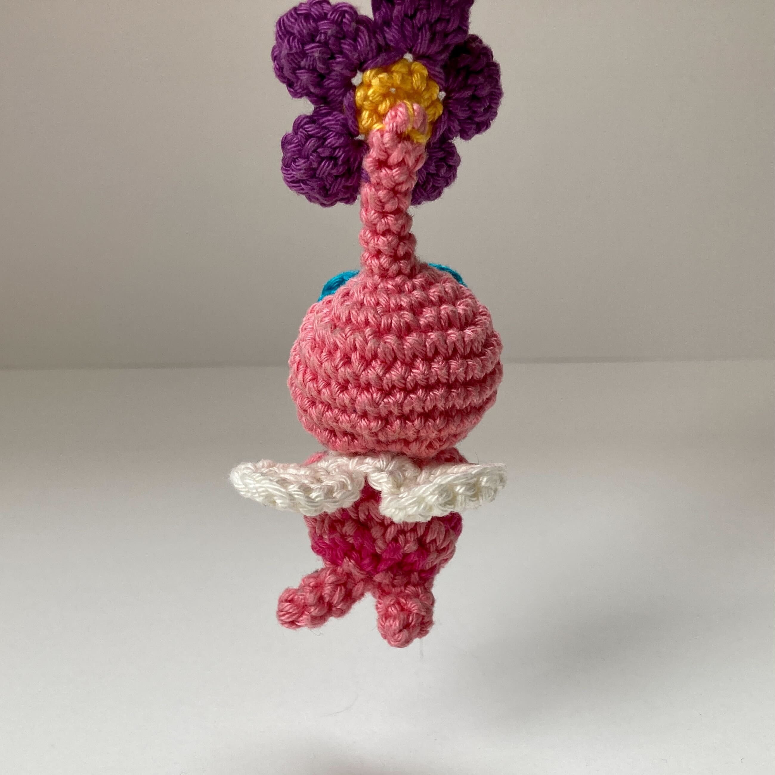 Pink Winged Pikmin With Cherry Crochet Pattern Amigurumi PDF - Etsy