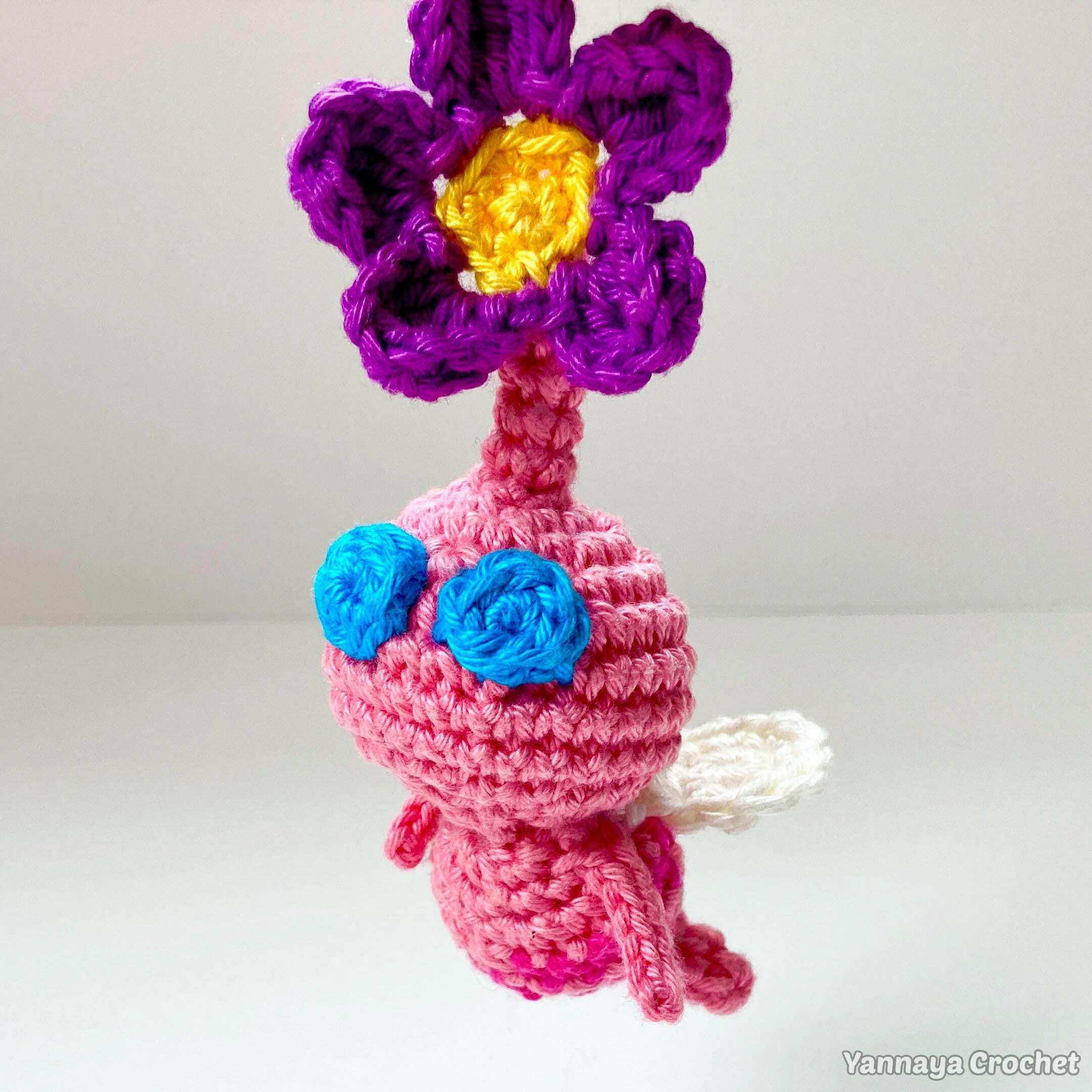 Winged Pikmin Crochet Pattern PDF - Video Game Inspired Amigurumi ...