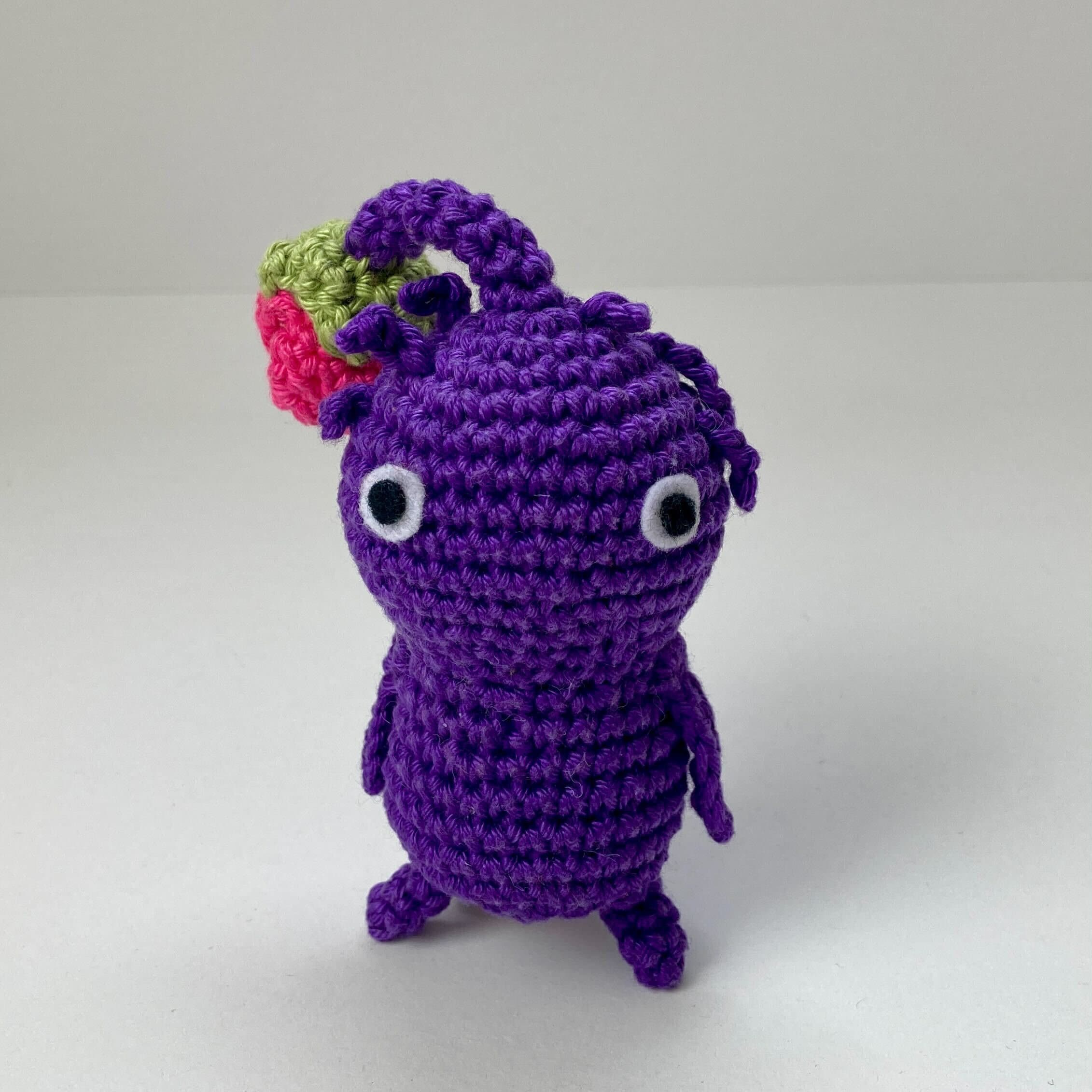 Purple Pikmin With Tangerine Crochet Pattern Amigurumi PDF (Instant ...