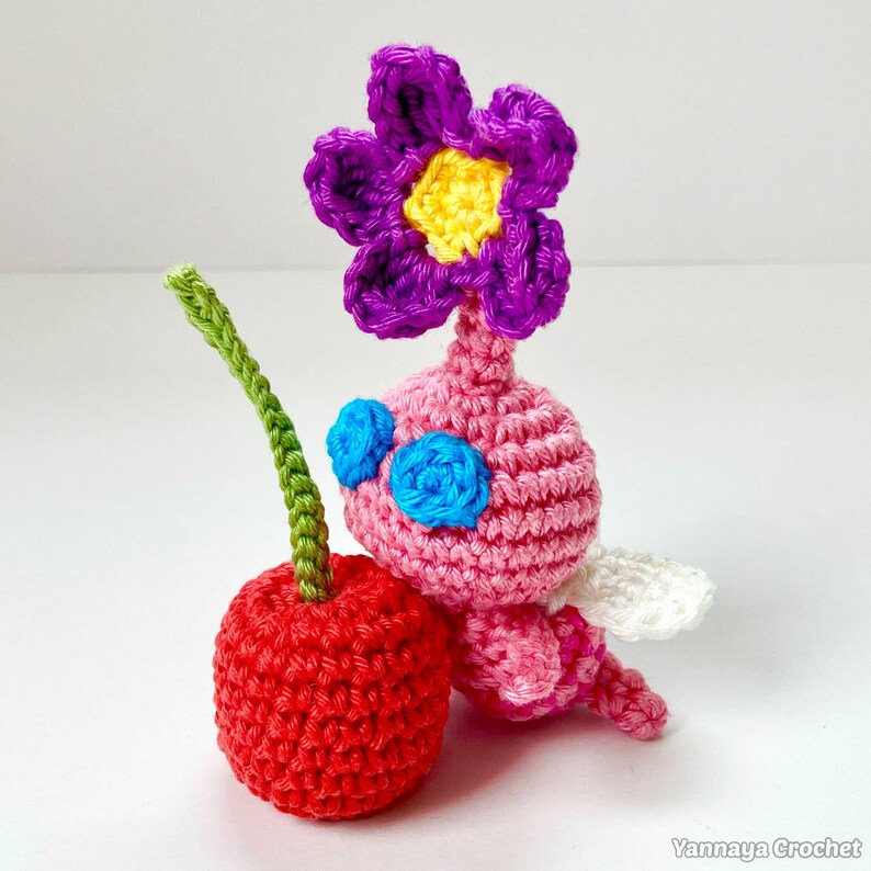 Winged Pikmin Crochet Pattern PDF - Video Game Inspired Amigurumi ...