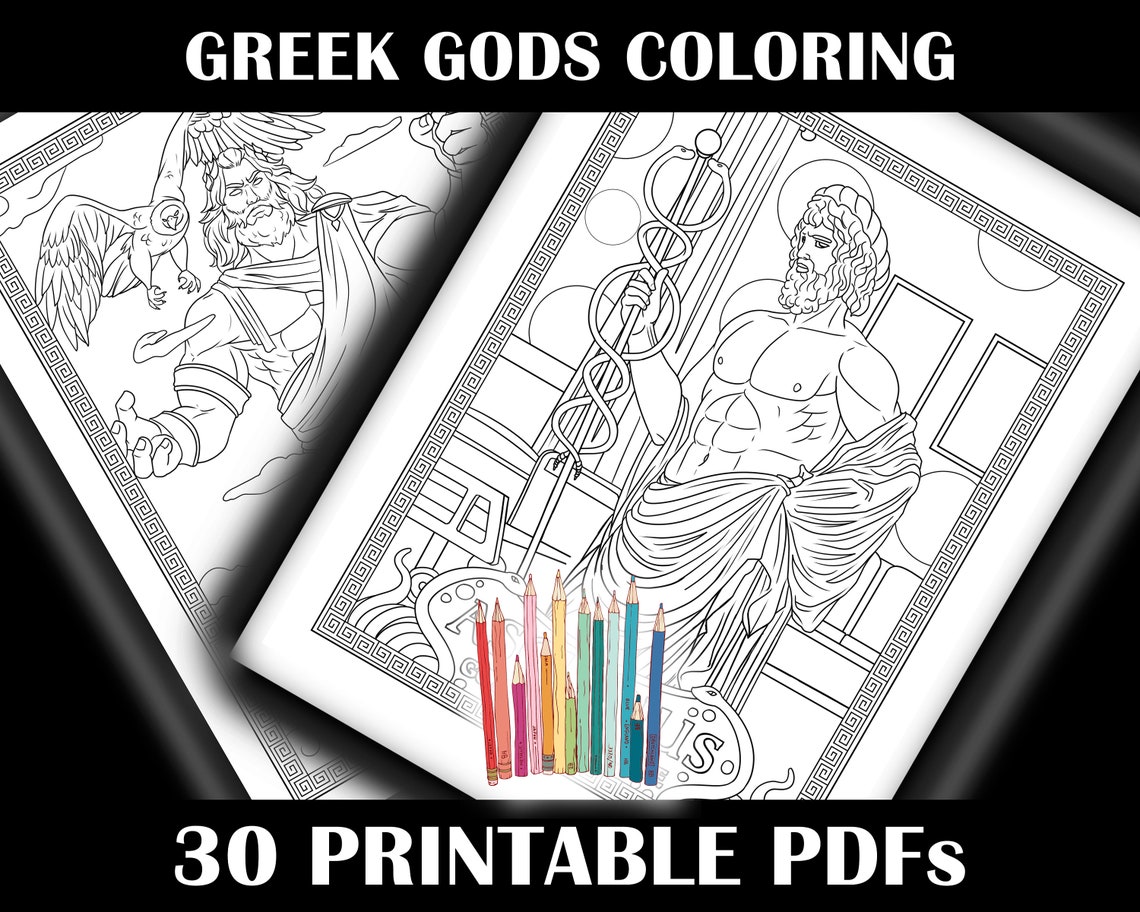 30 Greek God Coloring Pages Printable Men Coloring Pages Greek Coloring ...