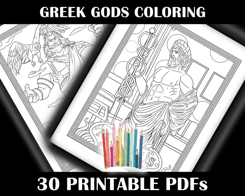 30 Greek God Coloring Pages Printable - Men Coloring Pages - Greek ...