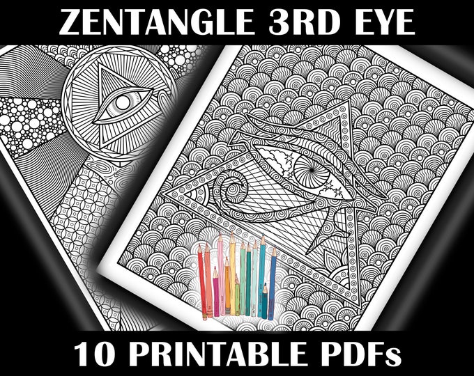 Download Printable Coloring Book Page Illuminati Pyramid Coloring Sheet ...