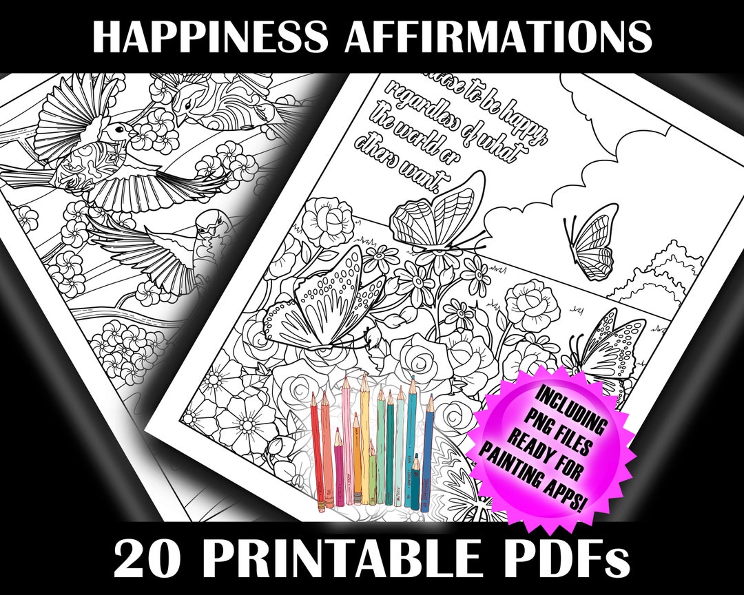 20 Happy Positive Coloring Pages Inspirational Coloring Mix Outdoors ...