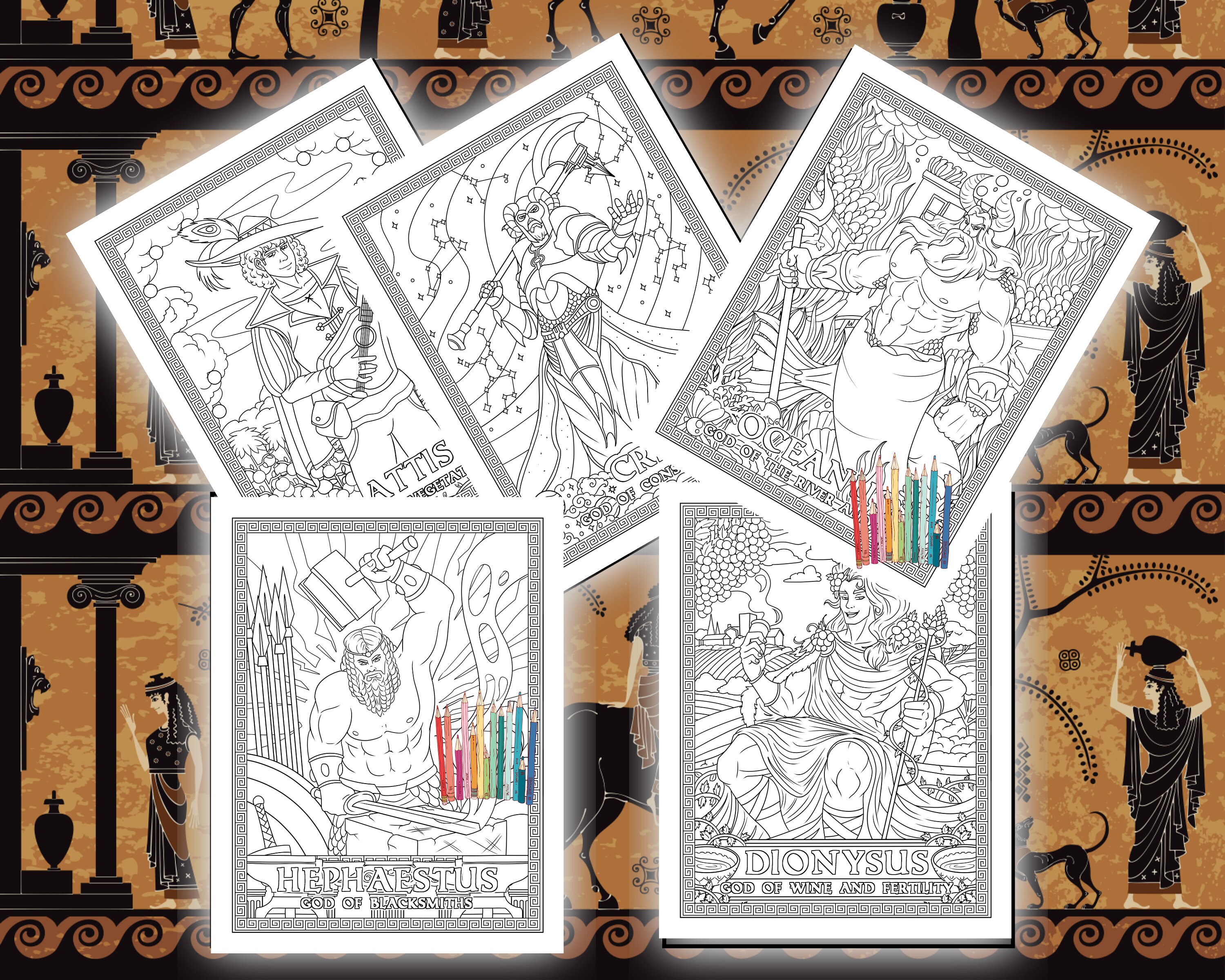 30 Greek God Coloring Pages Printable - Men Coloring Pages - Greek ...