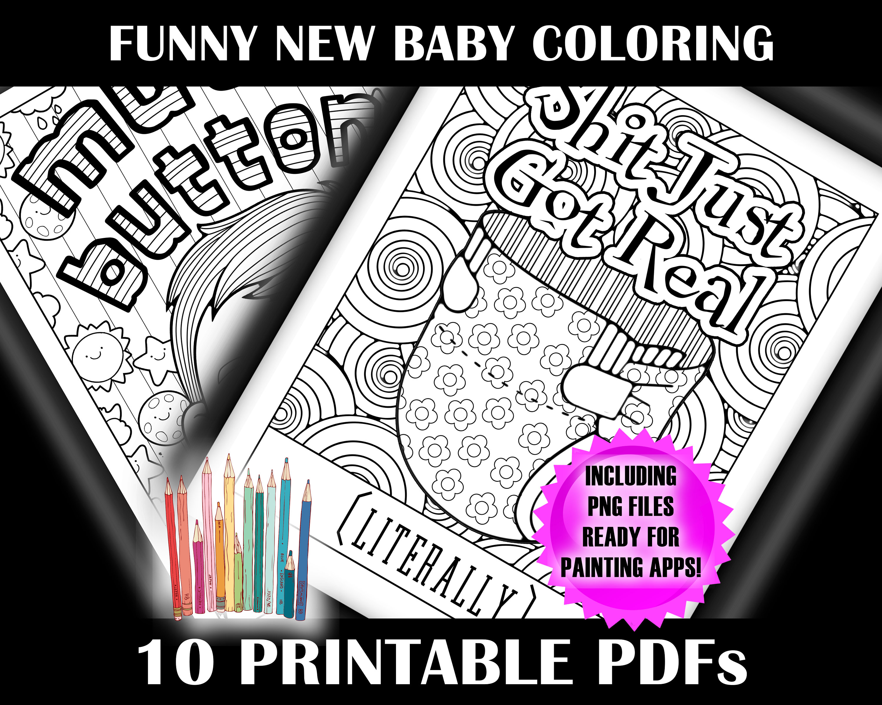 10 Baby Coloring Pages - New Parents Pregnancy Coloring Pages Funny ...