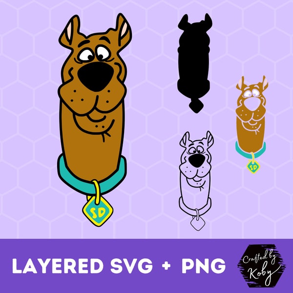 Svg Scobby Doo - Etsy