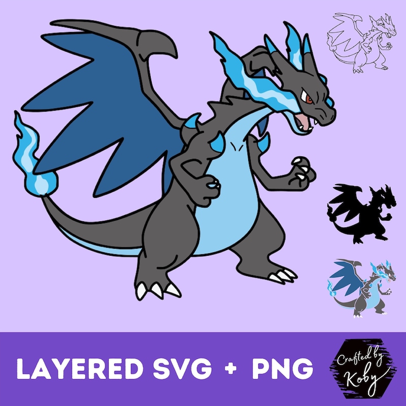 Charizard Svg - Etsy