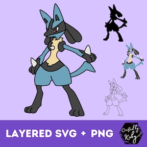 Lucario - Etsy