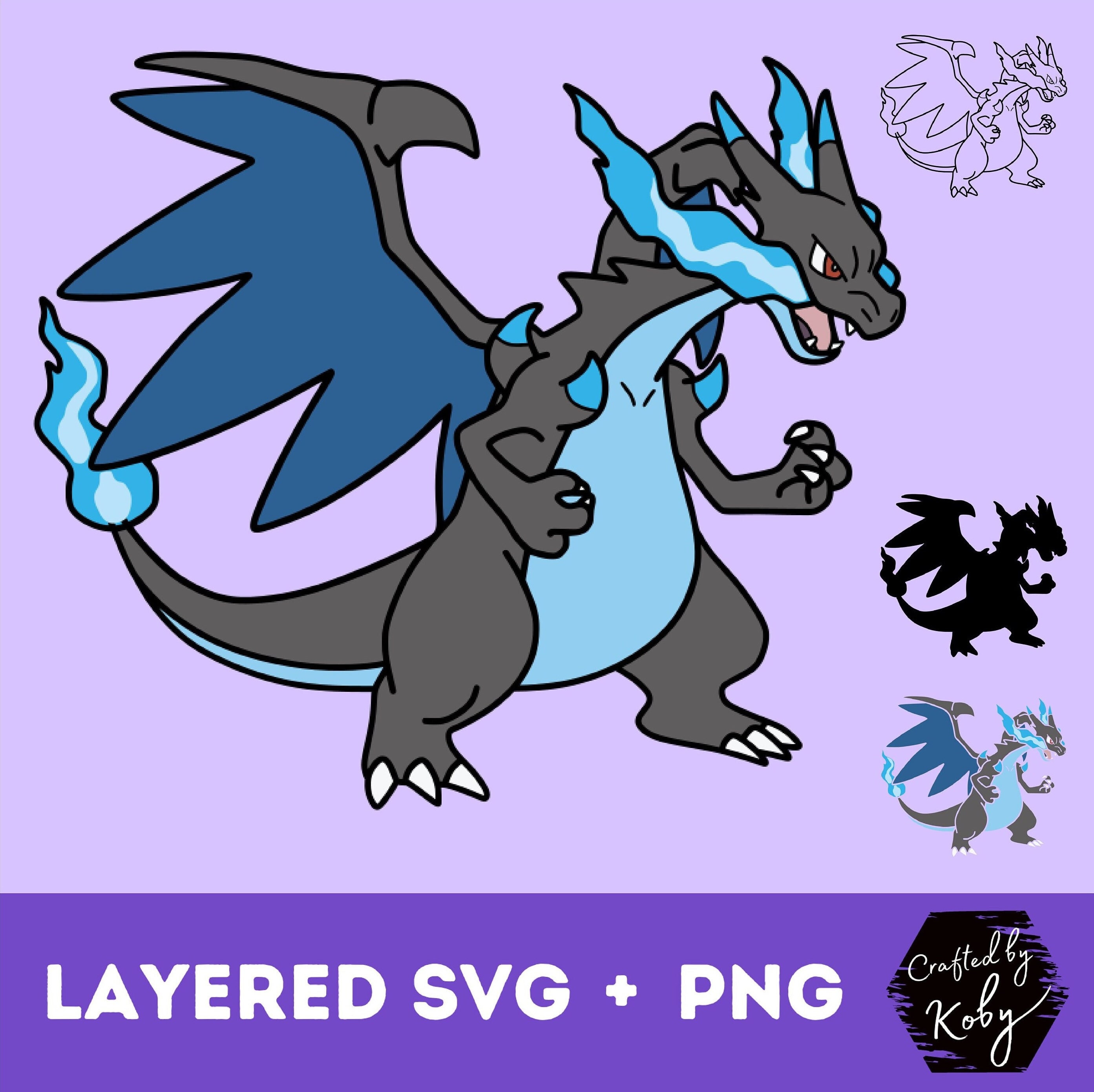 Mega Charizard X - Mega Charizard X Art Png,Charizard Png - free ...