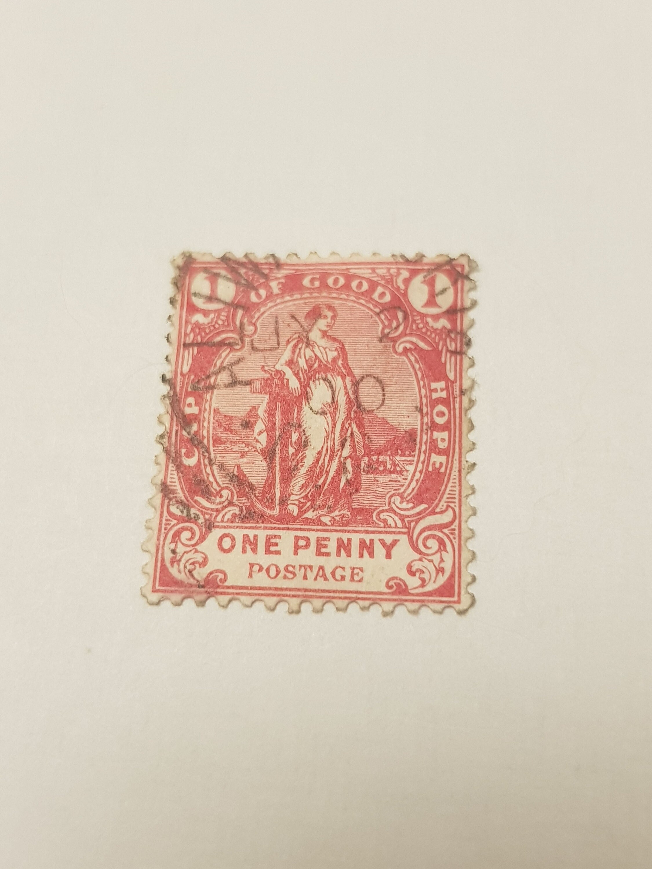Cape of Good Hope One Penny Stamp - Etsy