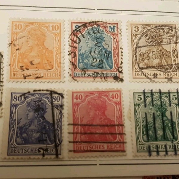 Deutsches Reich Stamps - Etsy