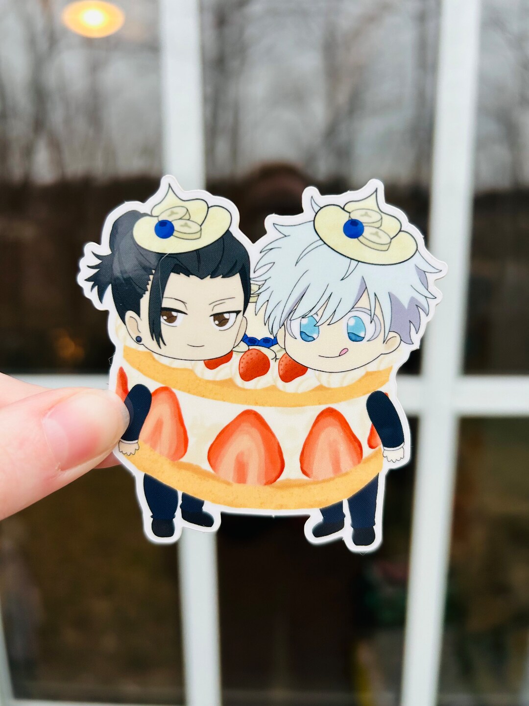 Fruitcake Sticker - Etsy