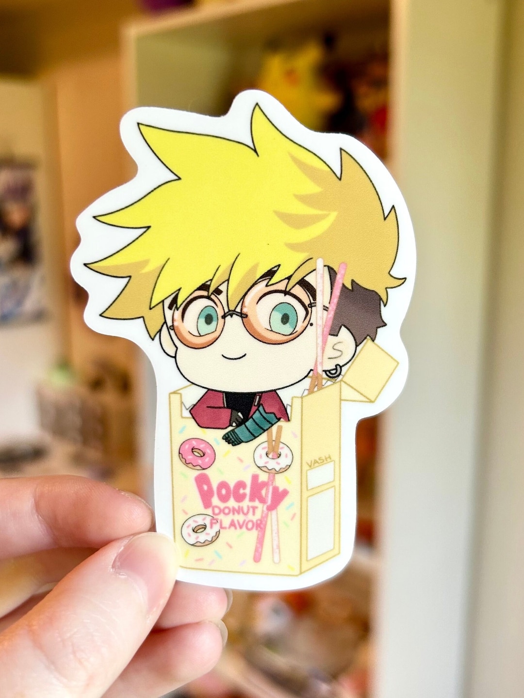 Anime Pocky Sticker - Etsy
