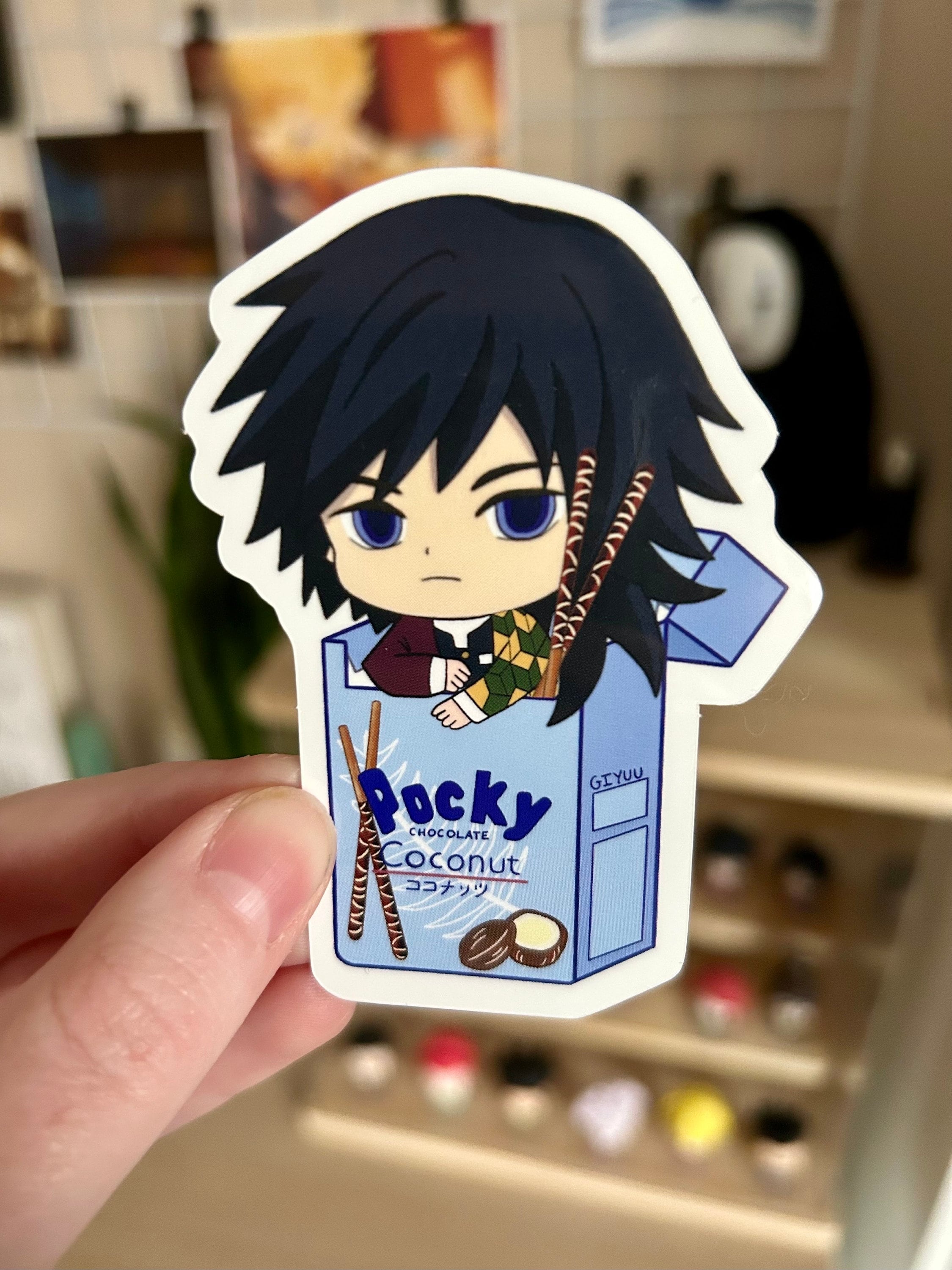 Anime Pocky Sticker - Etsy