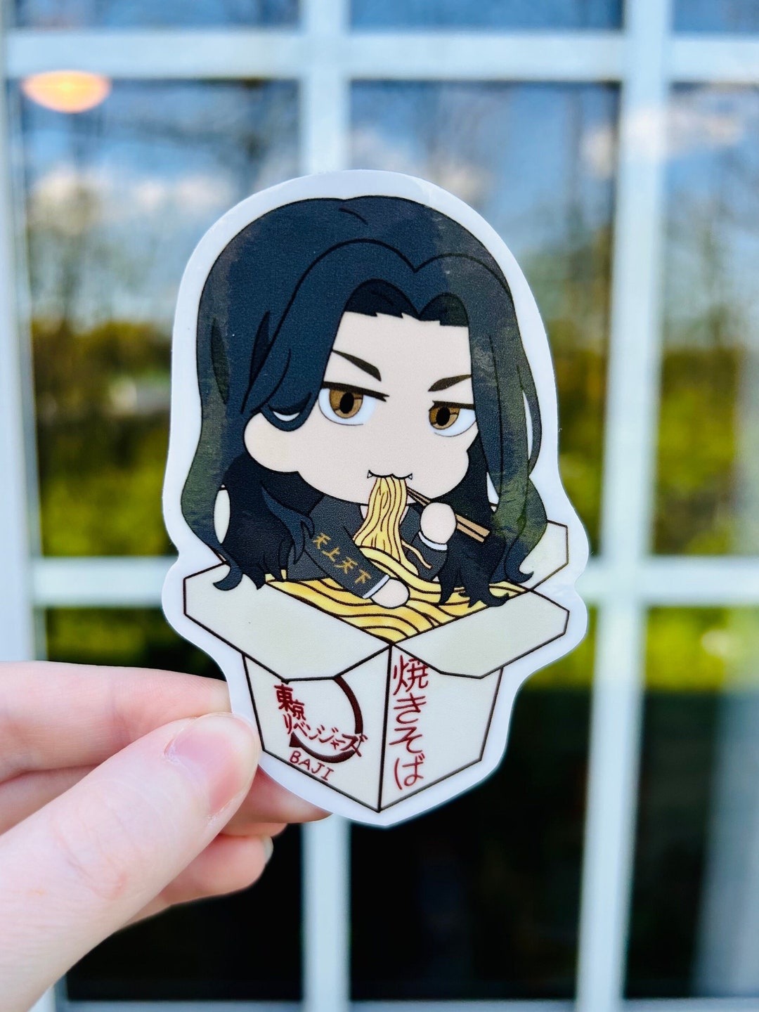 Anime Take-out Sticker - Etsy