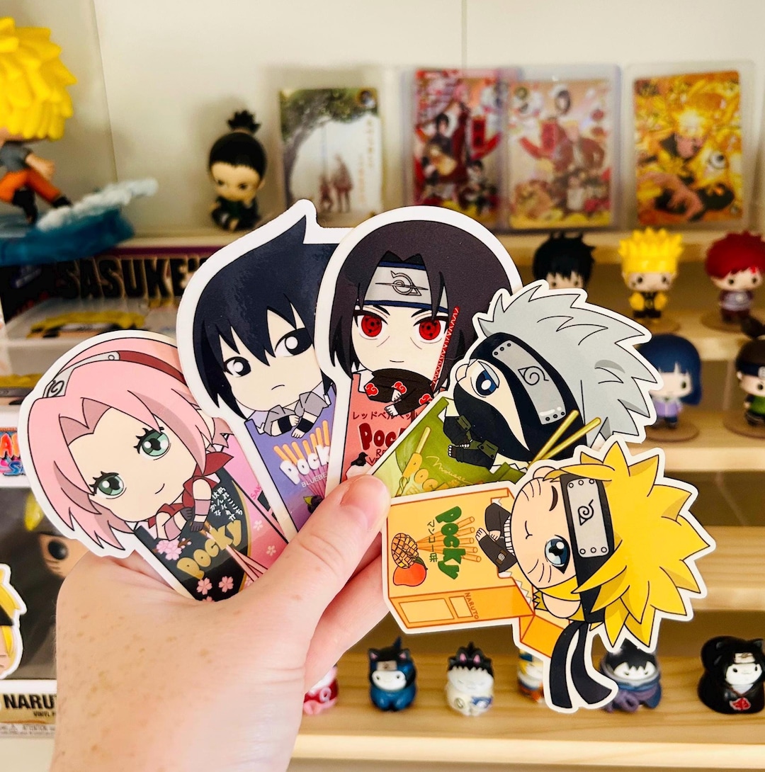 Ninja Pocky Sticker Pack (5 Stickers) - Etsy